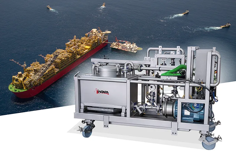 Specialized Offshore Mobile CIP - INOXPA Case Studies